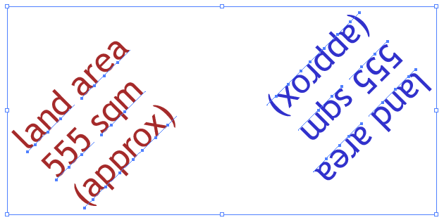 Solved: Merging diagonal text together - Adobe Community - 6191684