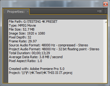 Solved: 4K video - Adobe Product Community - 6144386