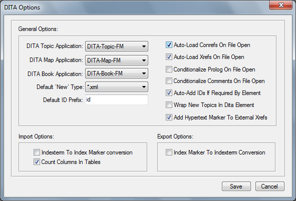 DITA and DITAMAP Structure Applications - Adobe Community - 3395476