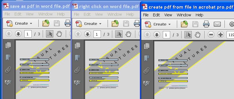 word to pdf? (experiencing a weird formatting fail... - Adobe Product ...