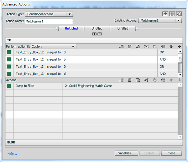 Solved Conditional Advanced Actions Isnt Working Adobe Community
