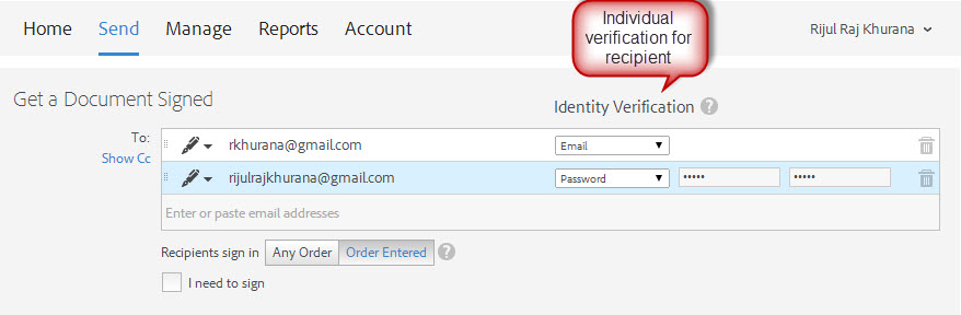 How to setup Individual Signer Identity - Adobe Product Community - 4790218