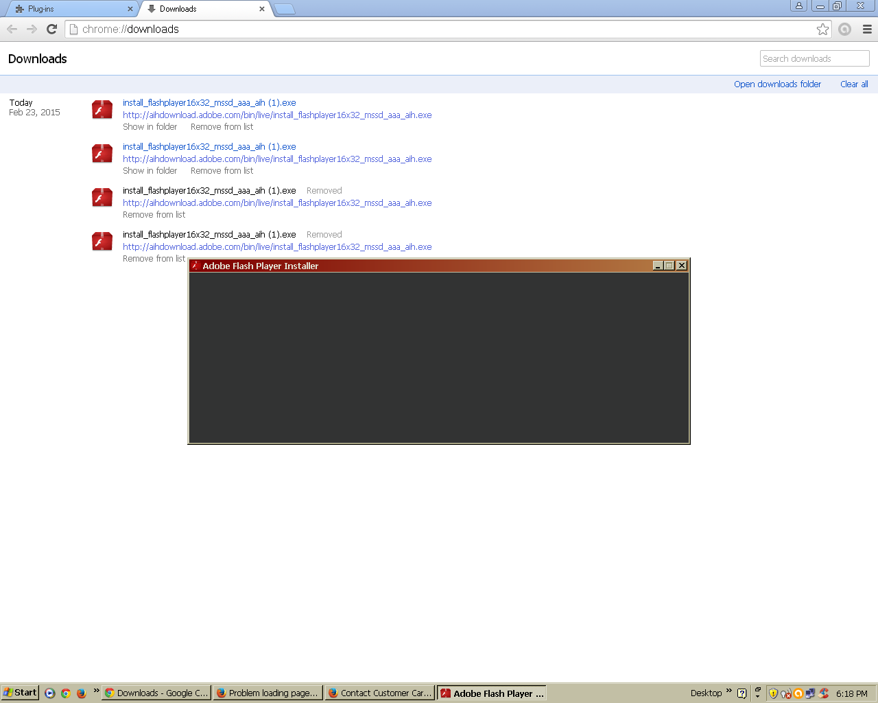 Solved: installing Adobe Flash, Black screen in Windows XP... - Adobe ...
