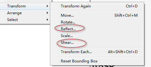 How to make reflect or shear transform for a art... - Adobe Product Community - 3623171