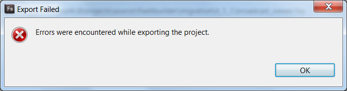 Solved: Export Flash Builder project to FXP failed - Adobe Support ...