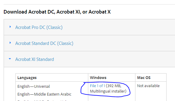 where download my adobe acrobat IX - Adobe Product Community - 7856036