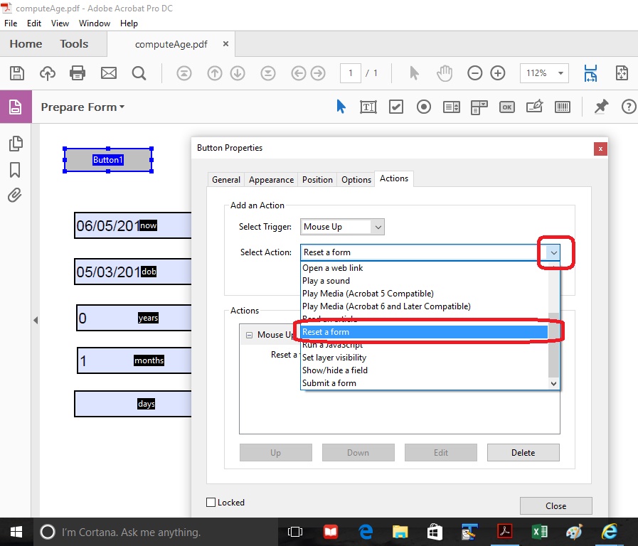 how to clean a form? - Adobe Community - 8385394