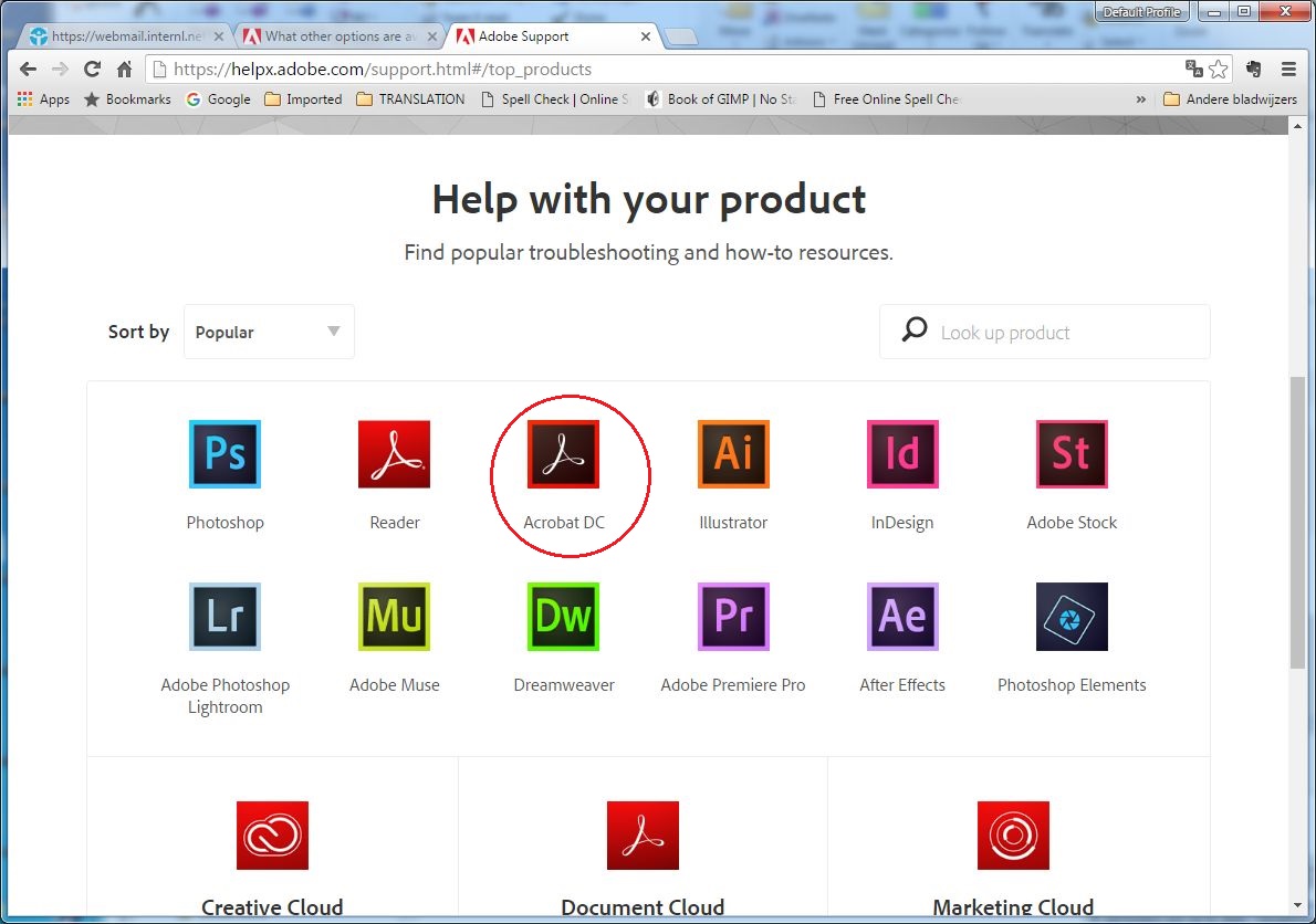 What other options are available to Acrobat DC use... - Adobe Product Community - 8346959