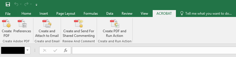 Solved: Lost the ability to convert to pdf from excel - Adobe Product ...