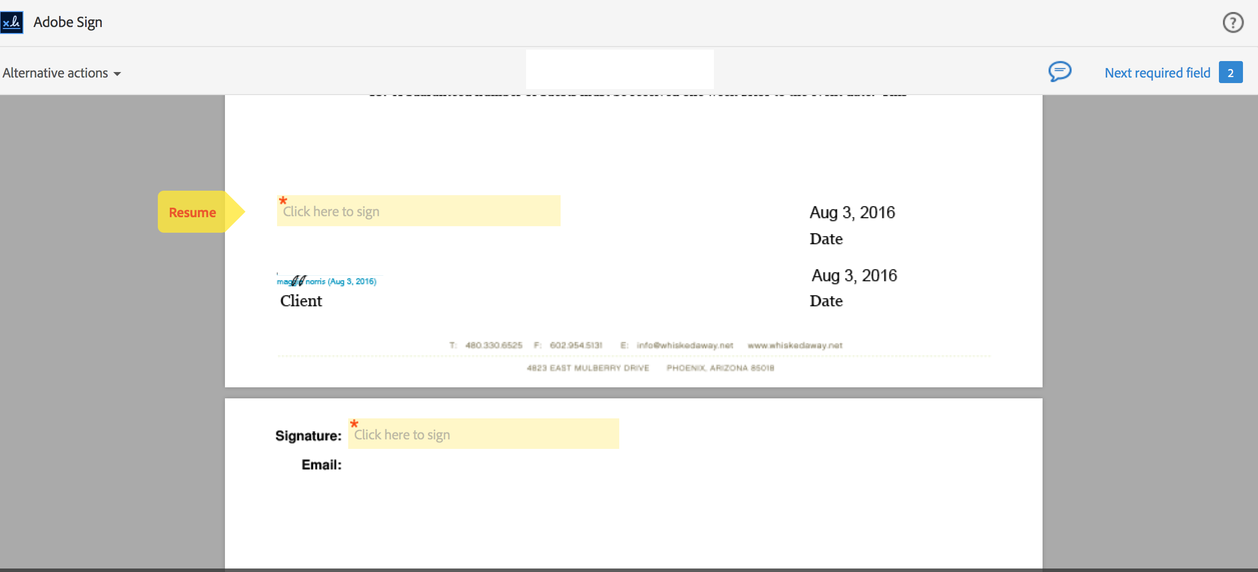 Solved: How do I delete a second signature block? - Adobe Product ...