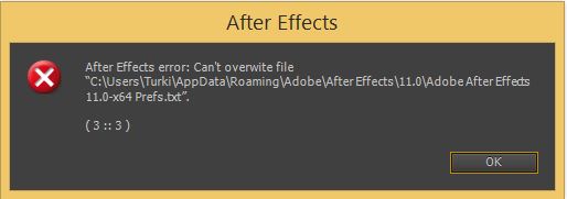 Can't overwrite file - Adobe Community - 11170900