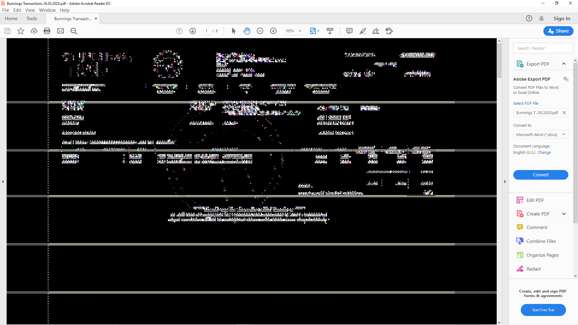 Distorted pdf's from all sources. - Adobe Product Community - 11173717