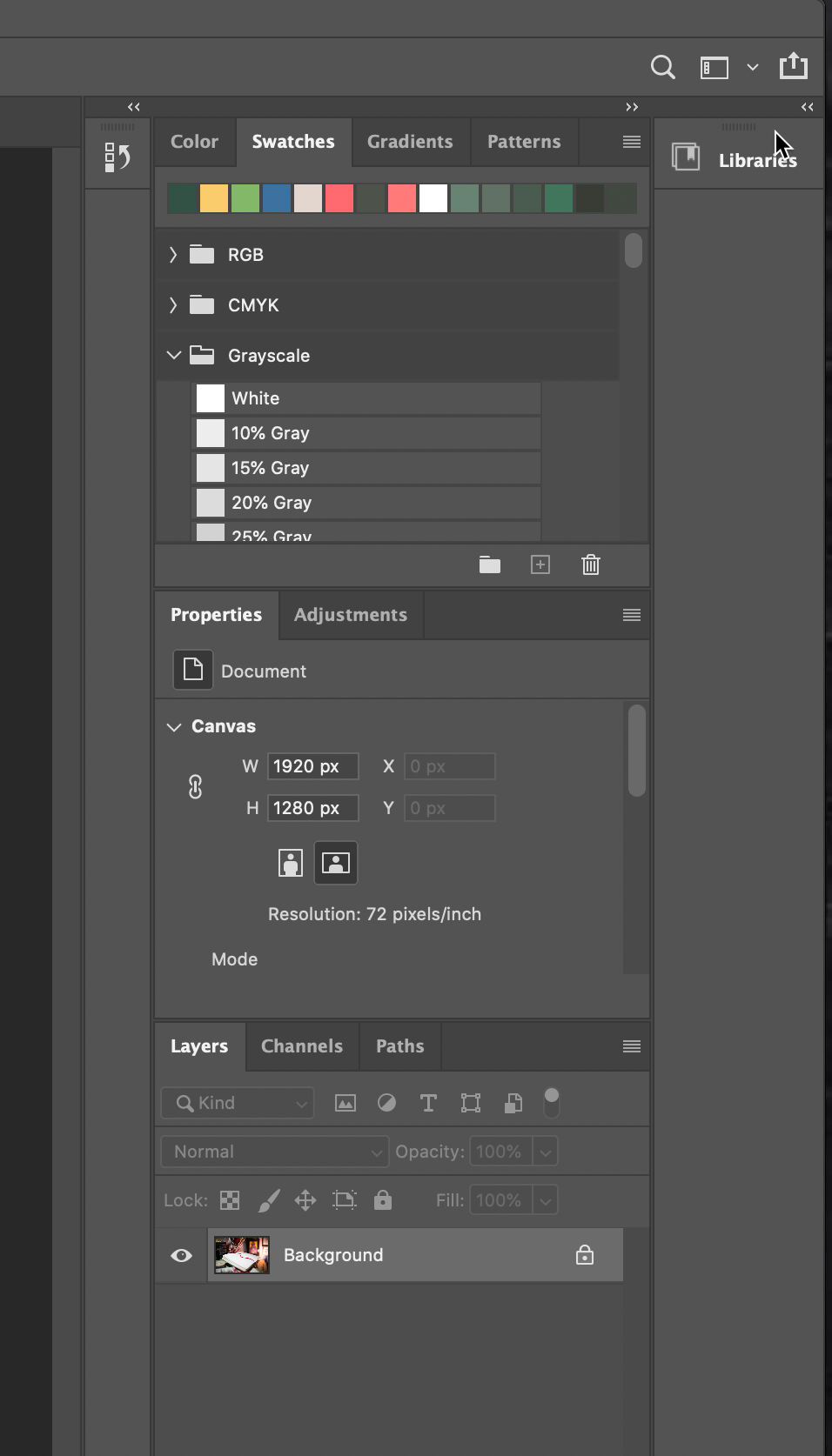 Solved: problem with the swatches panel - Adobe Product Community ...