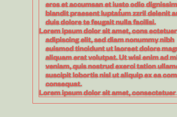 Solved: Drop Shadow Removes Text Frame Fill - Adobe Community - 11183622