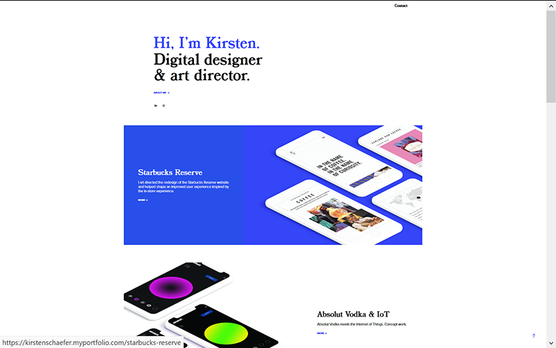 Solved: Adobe portfolio - designing - Adobe Product Community - 11188174