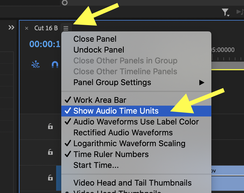 Solved: Playhead position with 5 numbers after the last " ... - Adobe ...