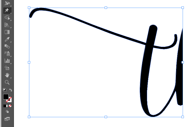 Extend a part of a character - Adobe Product Community - 10658399