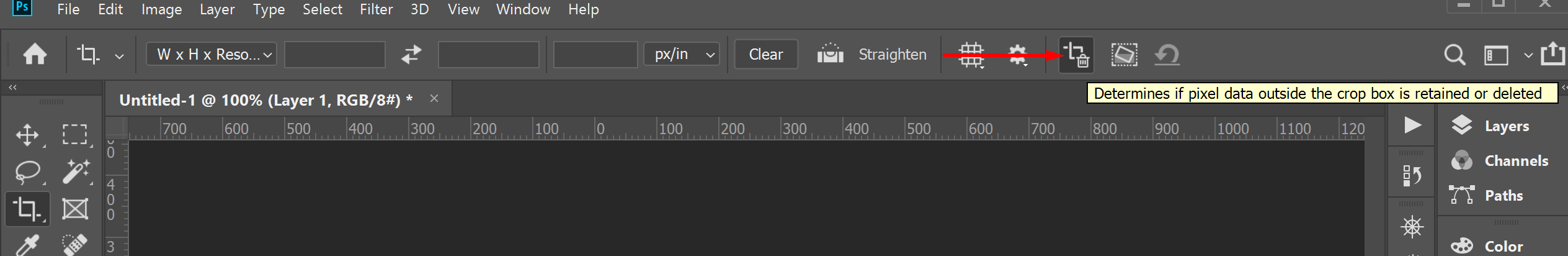 Issue with Crop Tool - Adobe Product Community - 10659271