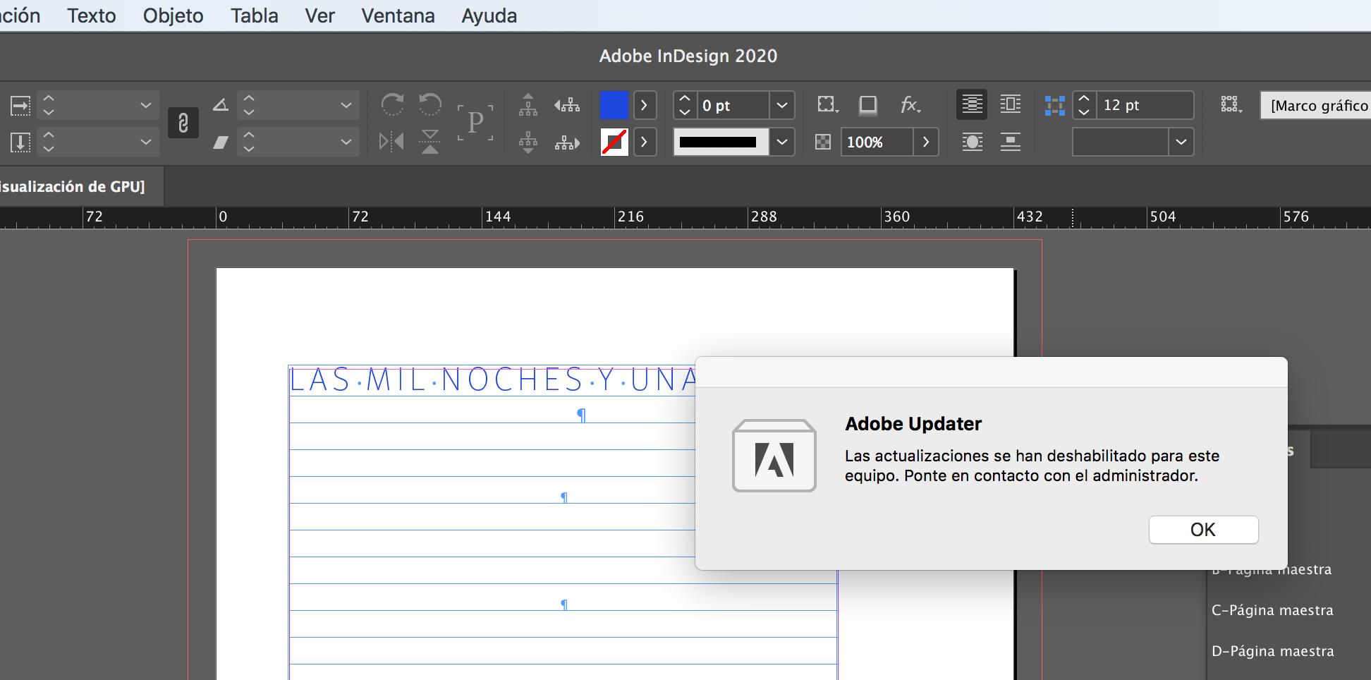 Creative Cloud does not automatically update InDes... - Adobe Community ...