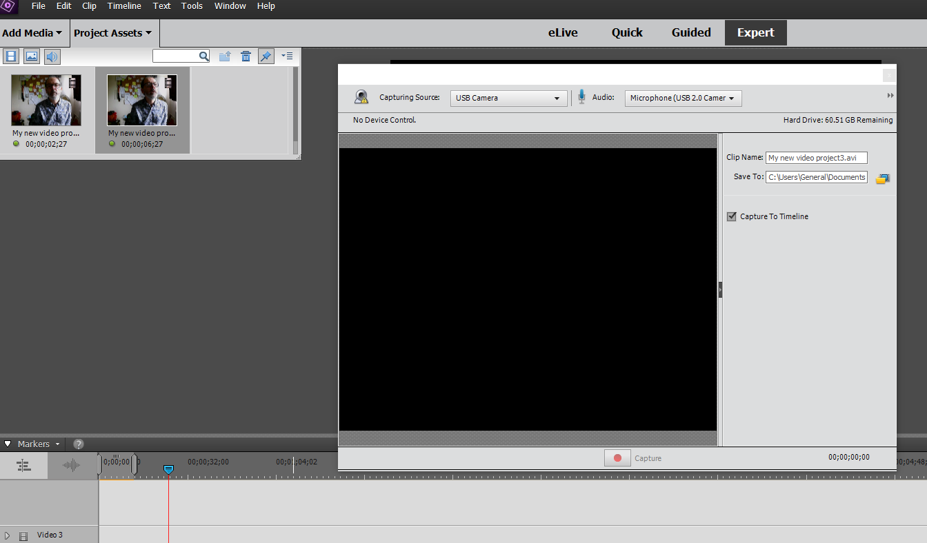 Webcam(s) not working - Premiere Elements 2020 - Adobe Community - 11027257