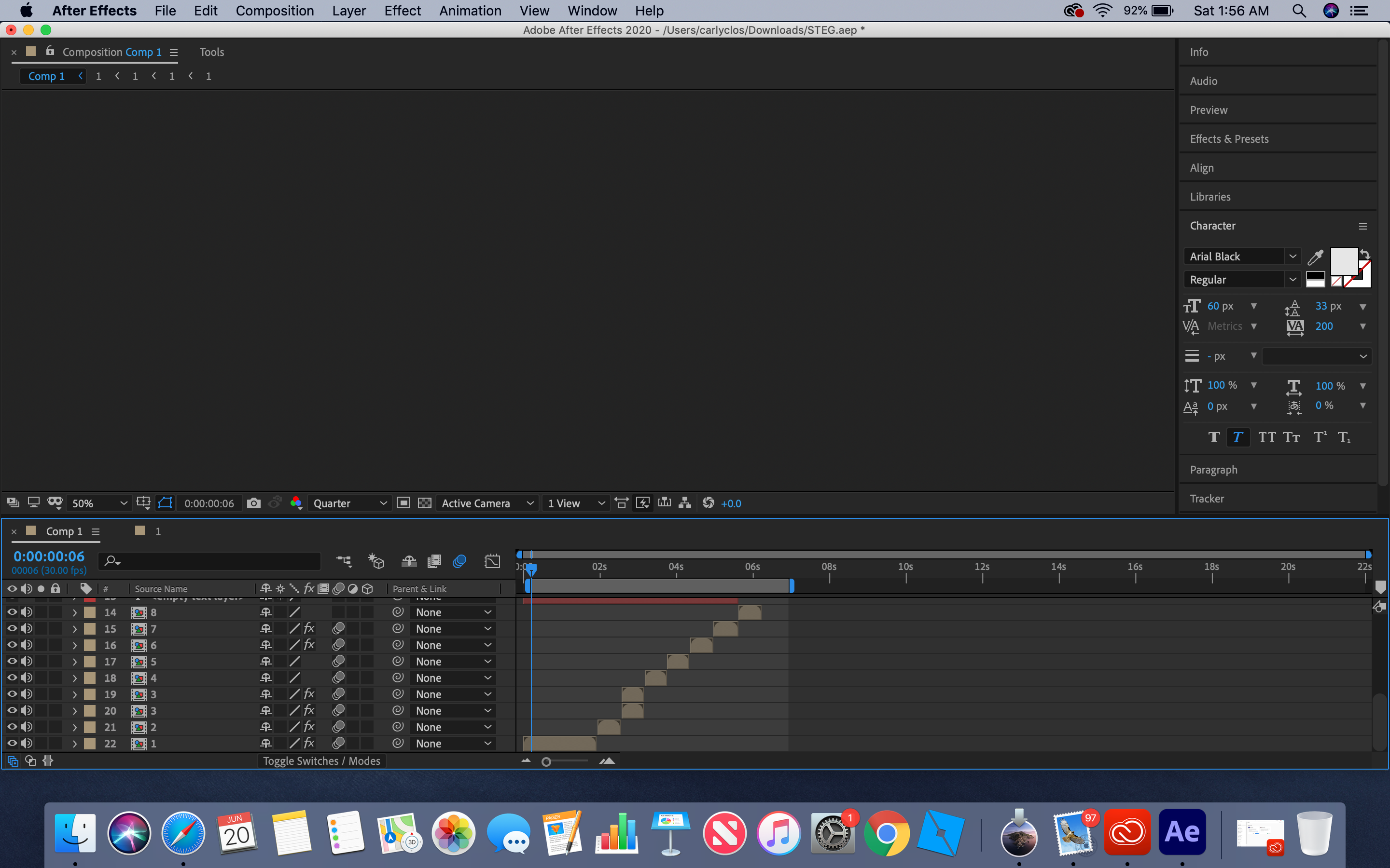 How do I fix a blank screen composition? - Adobe Product Community ...