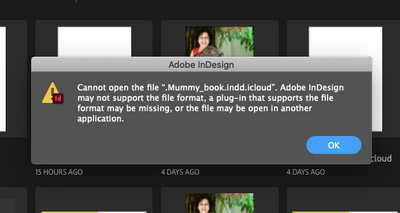 Solved: InDesign File recovery from iCloud - Adobe Product Community ...
