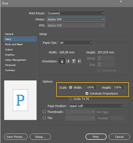 Square in Indesign prints as different size - Adobe Community - 10662914