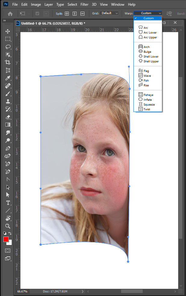 How could I use a warp grid to emulate this effect... - Adobe Product ...