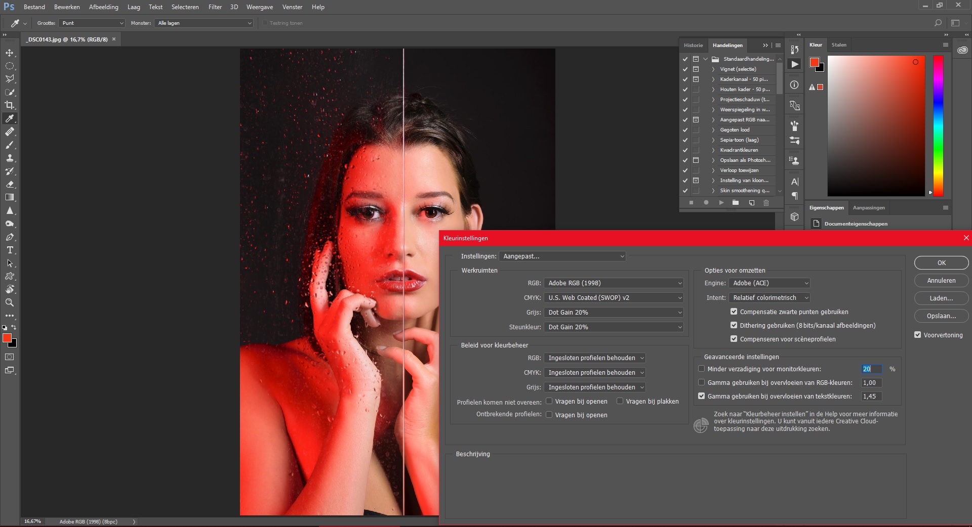 Over saturated after saving - Adobe Product Community - 10662961