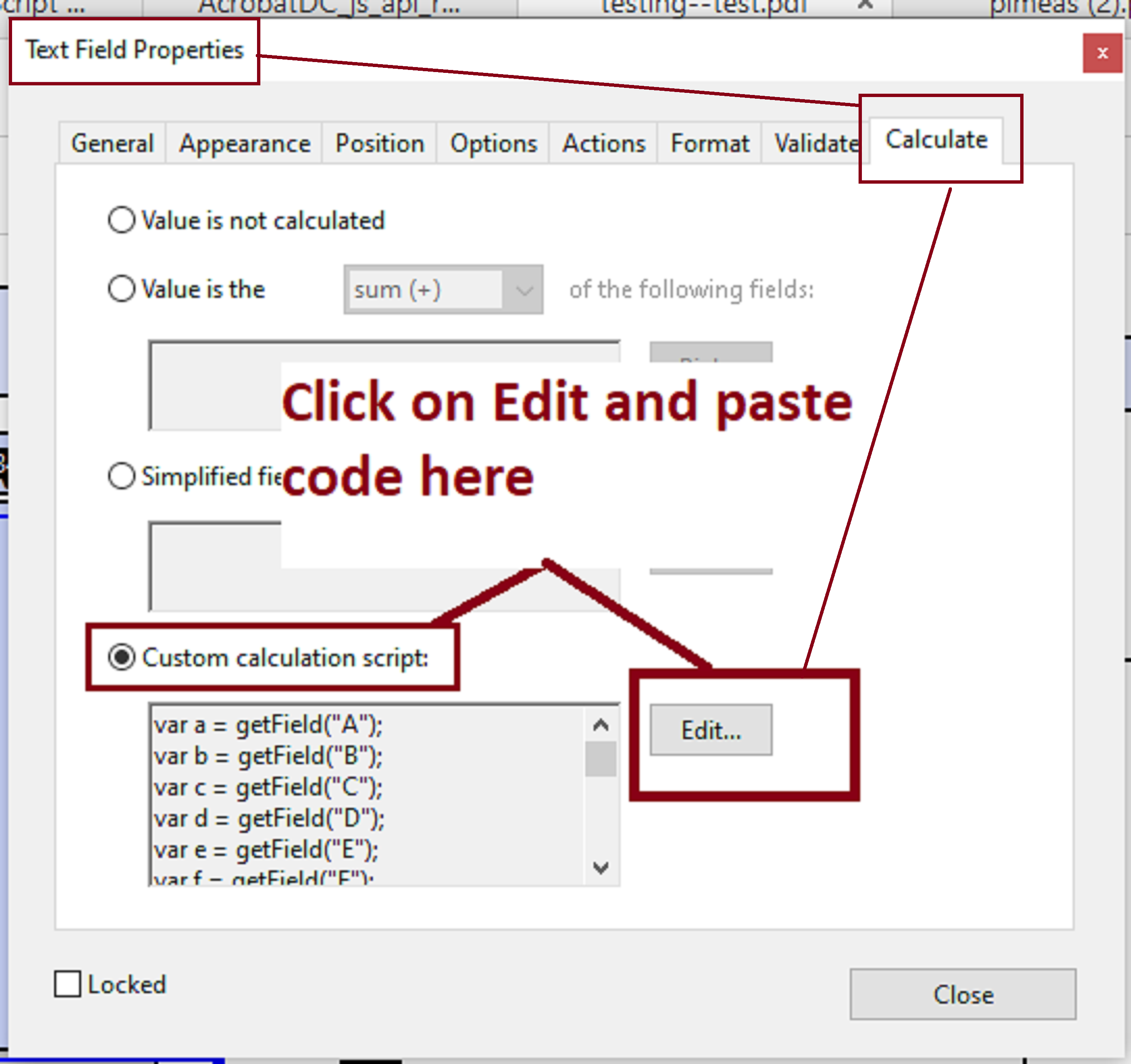 Solved Fill Text Field Based On Entry Of Another Adobe Product