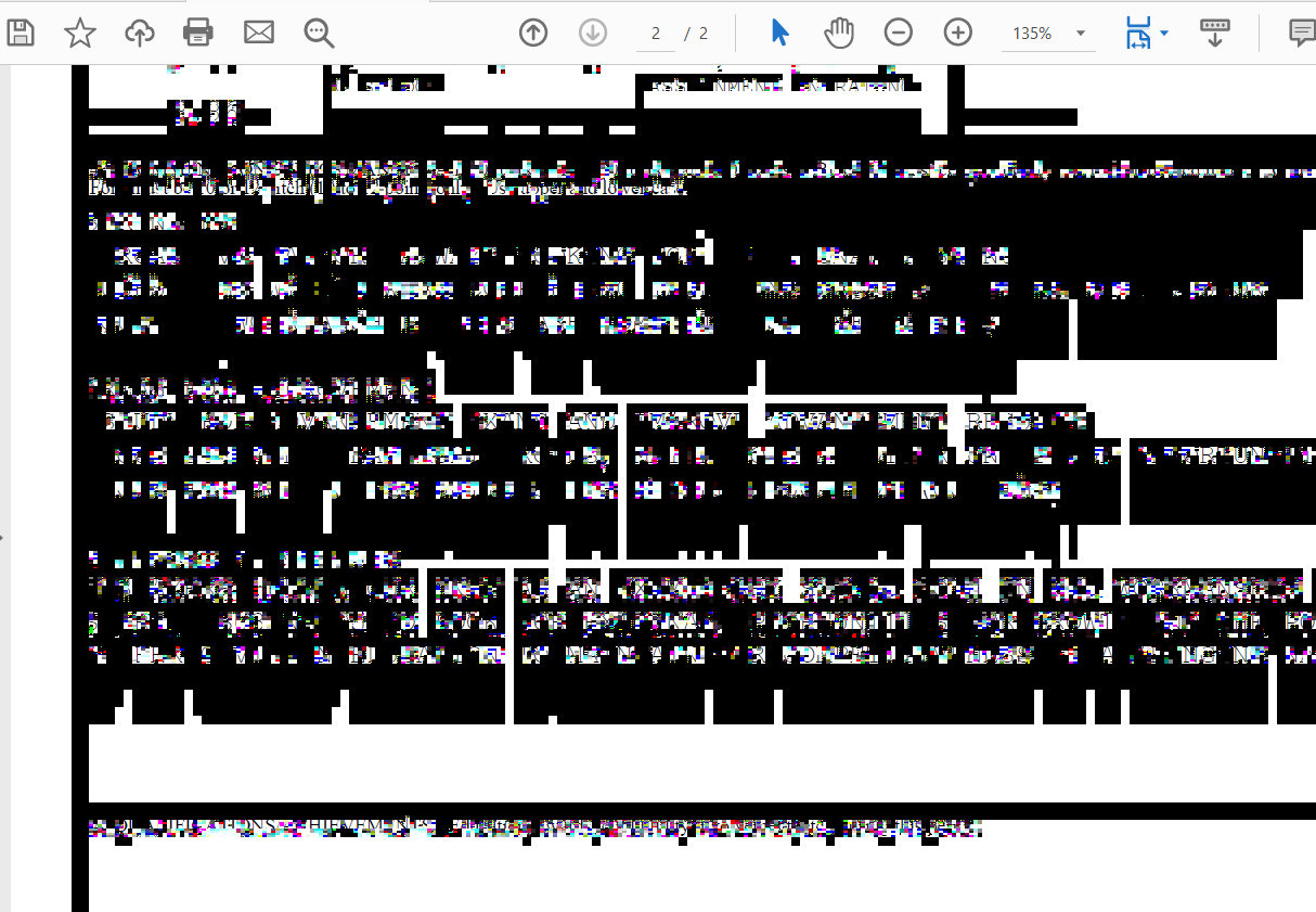 Solved: Most PDF documents are garbled or scrambled after ... - Adobe ...