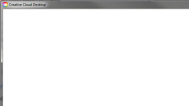 Creative Cloud Blank Screen - Adobe Product Community - 11271084