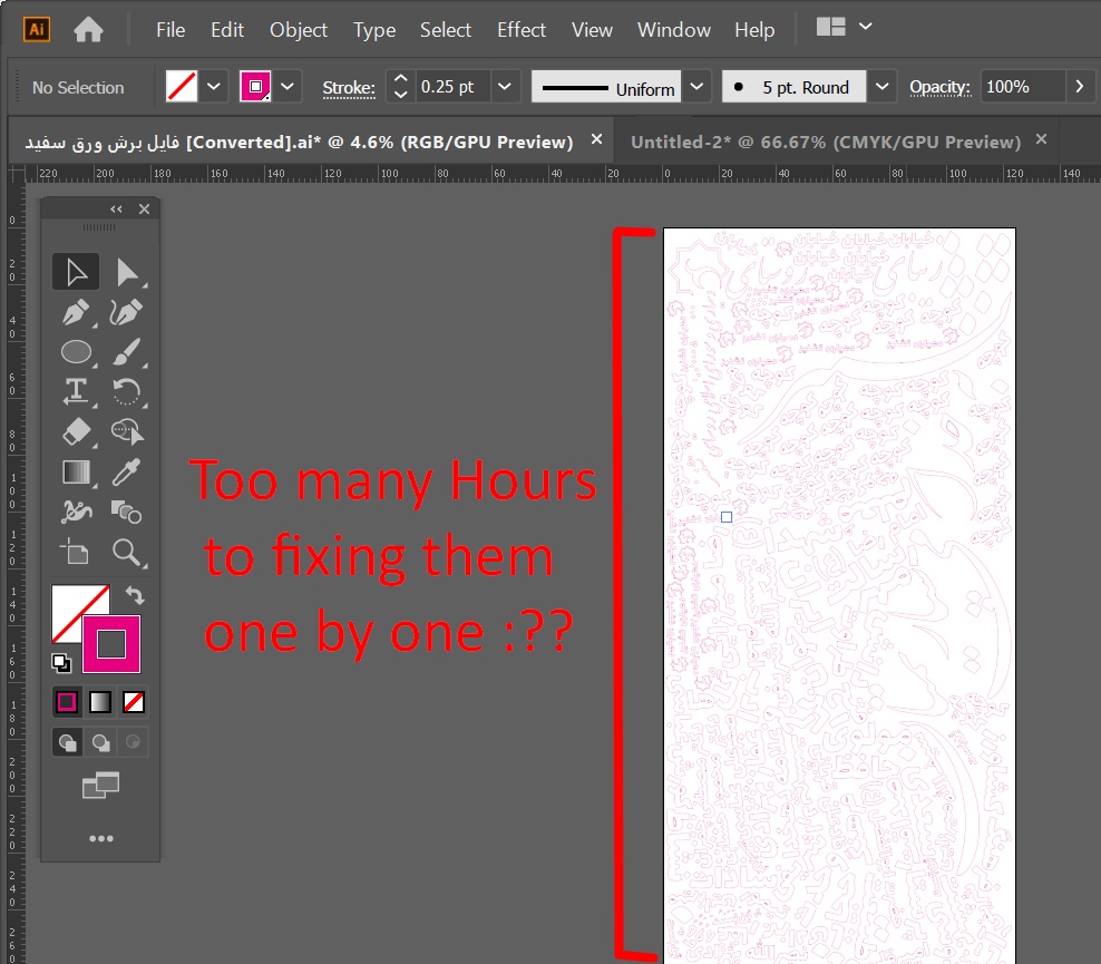 Solved: How to get rid of several stroke which layouts und... - Adobe ...