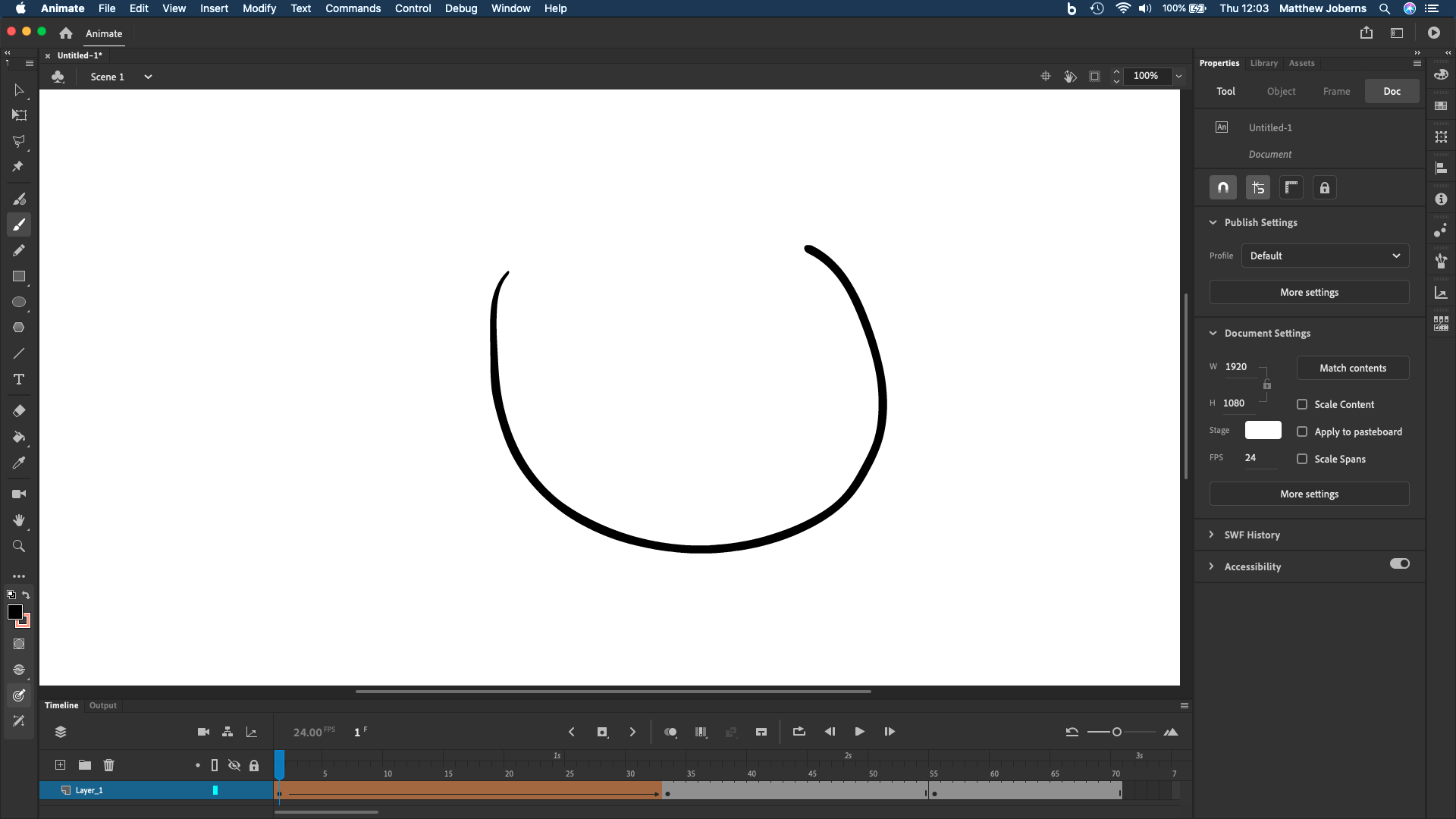 Shape Tween with Brush tool HELP - Adobe Community - 11274972