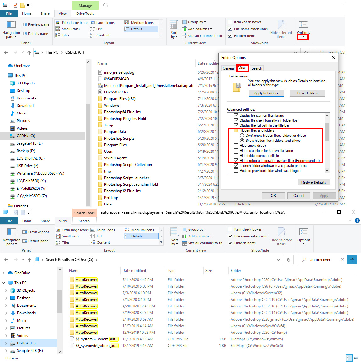 Photoshop crashed, is acting as if my recent file ... - Adobe Community ...