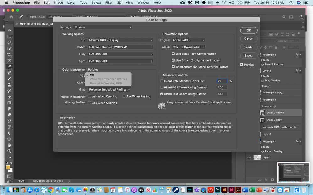 Photoshop Error Message - Color Profiles - Adobe Community - 11287601