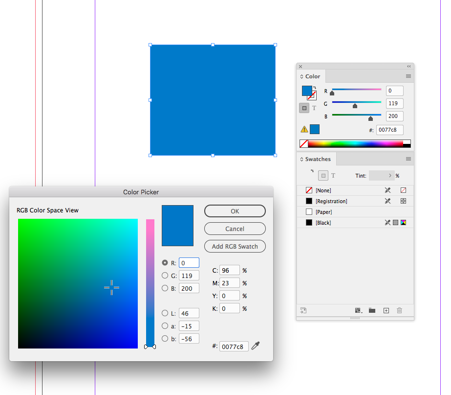 Solved: Why InDesign changes Hex Colour as I changed to th... - Adobe ...