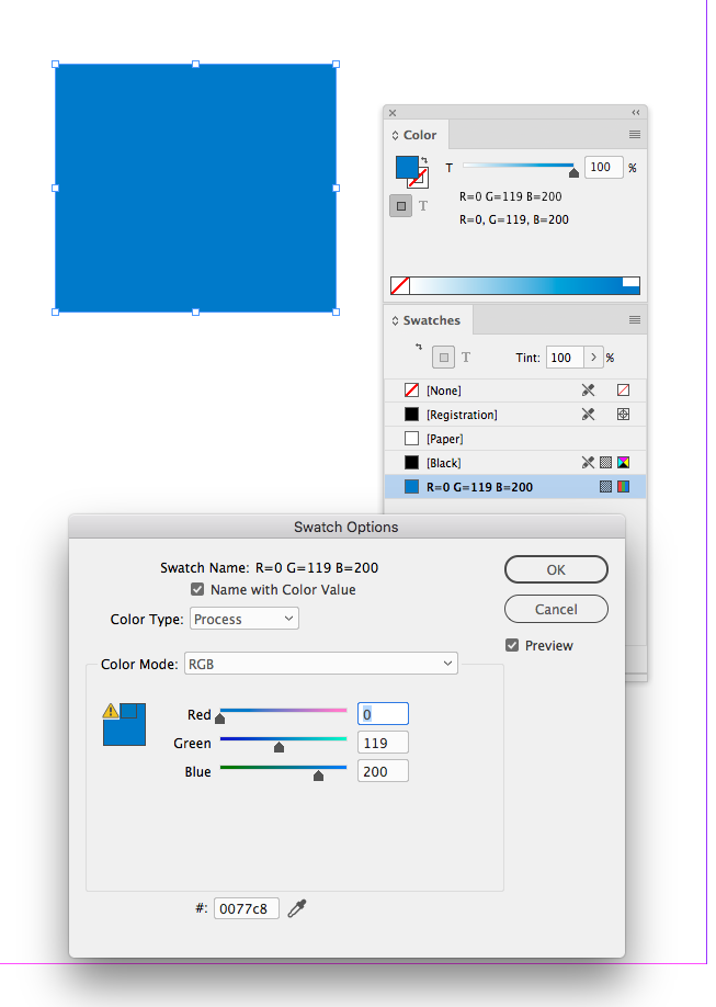 Solved: Why InDesign changes Hex Colour as I changed to th... - Adobe ...