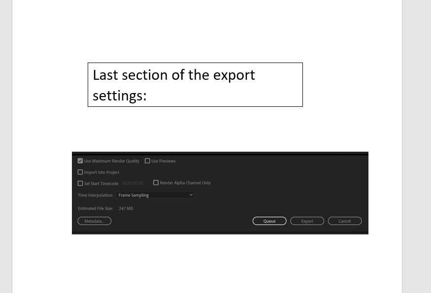 Exporting in HD 1080p - Adobe Product Community - 11290617