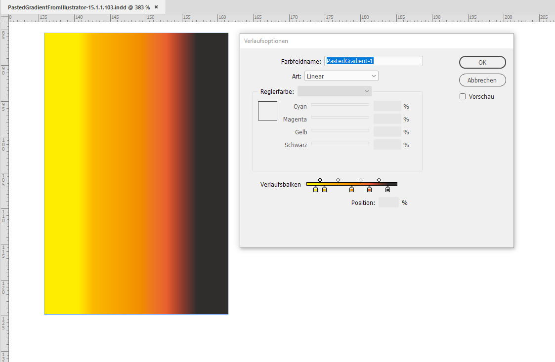 Solved: Why can't I copy/paste my gradient from Illustrato... - Adobe Community - 10183803