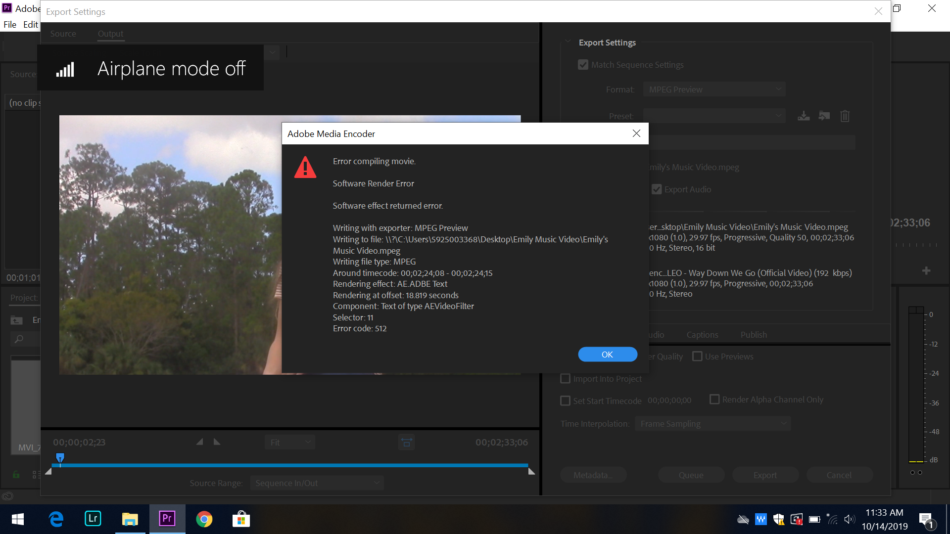Solved: Software crash - Adobe Community - 10668859