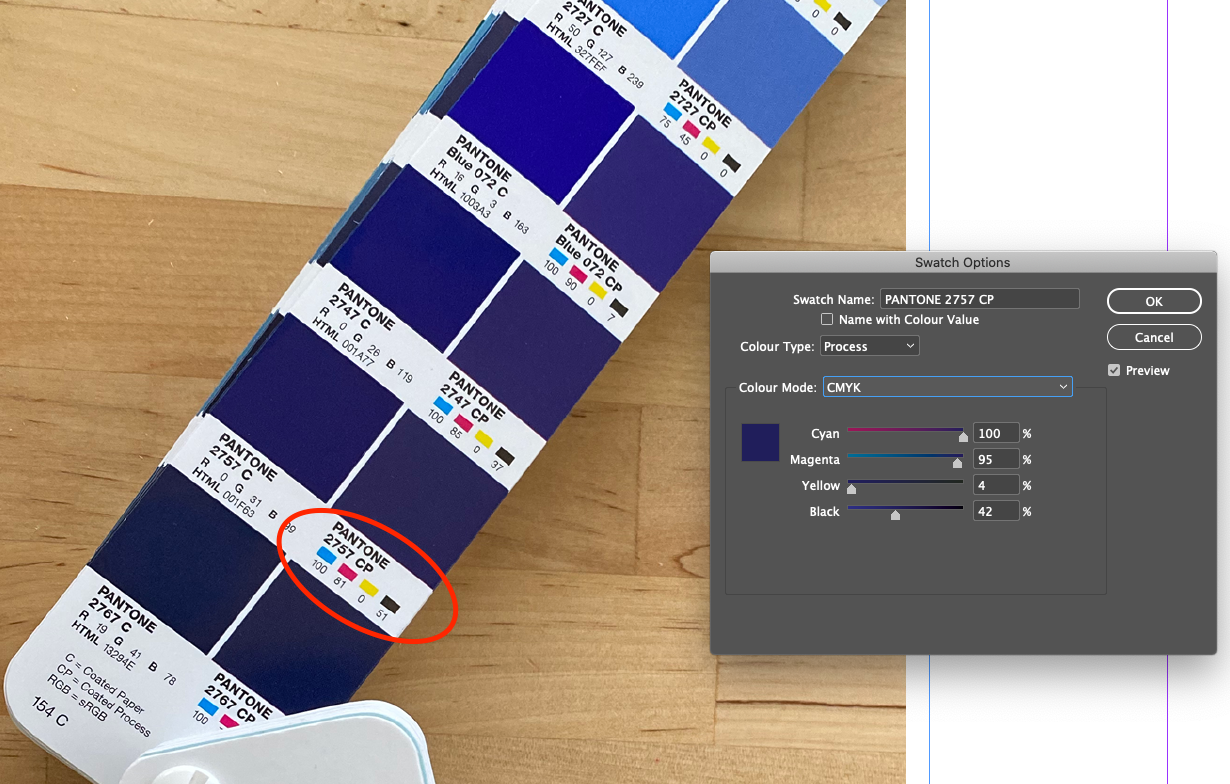 Solved: Color Bridge Swatch does not match - Adobe Product Community ...