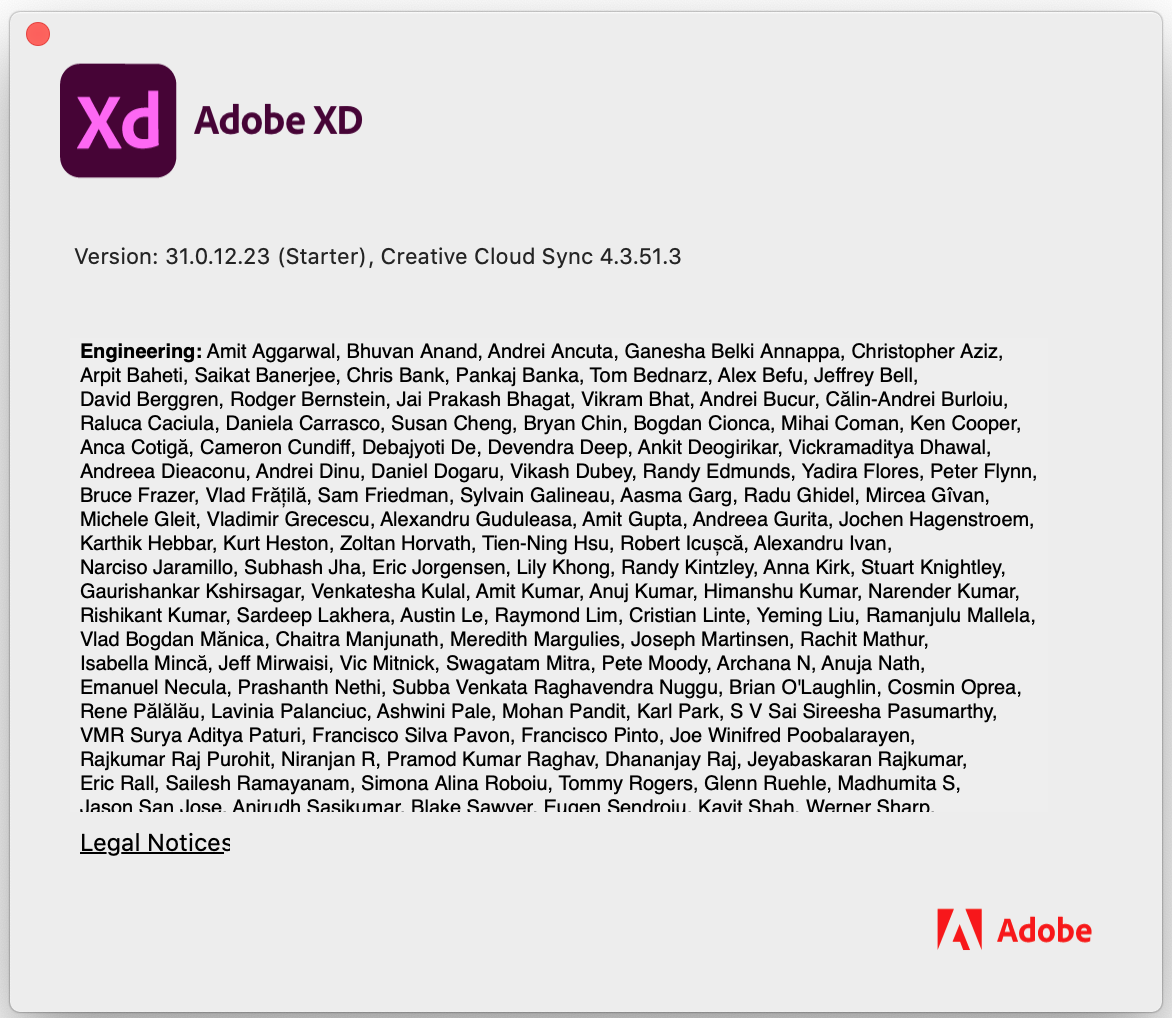 Cant work on cloud document in xd - Adobe Community - 11303603