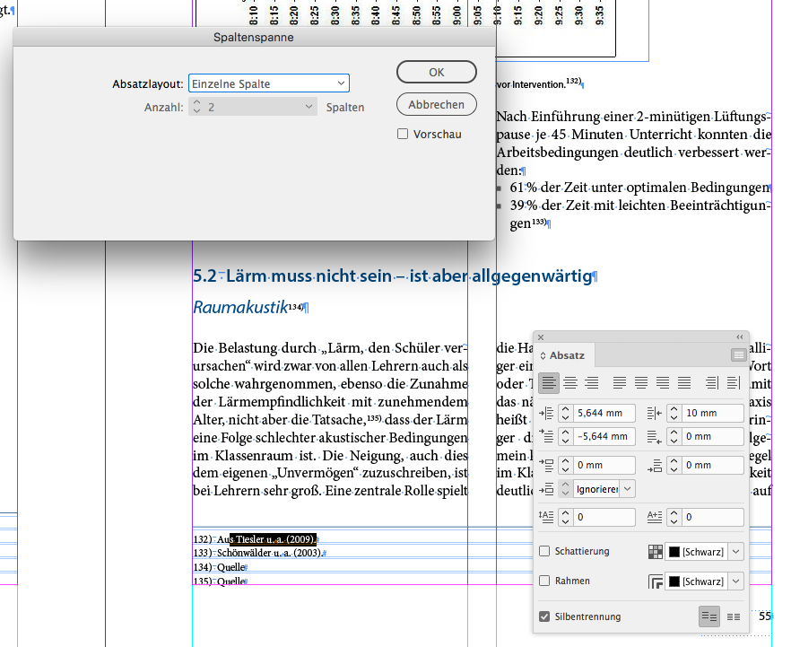 Fußnoten am Seitenende statt vor Spaltenspanne - Adobe Product ...