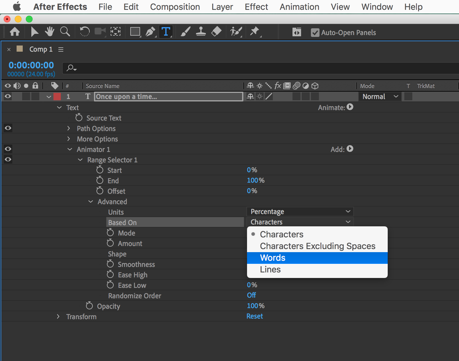 Solved: Yes, you can animate text word by word. Expand t... - Adobe ...