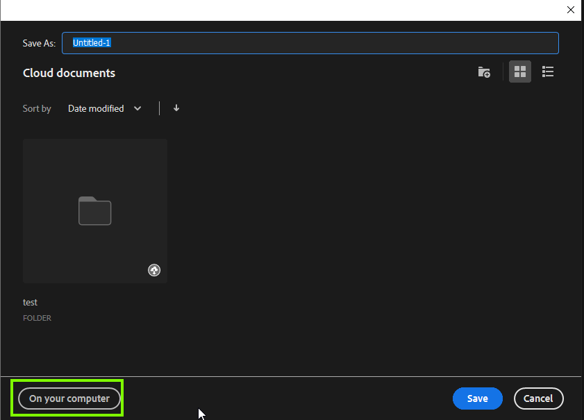 Adobe Photoshop CC 2020 v. 21.0.1 "Save As" doesn'... - Adobe Support ...