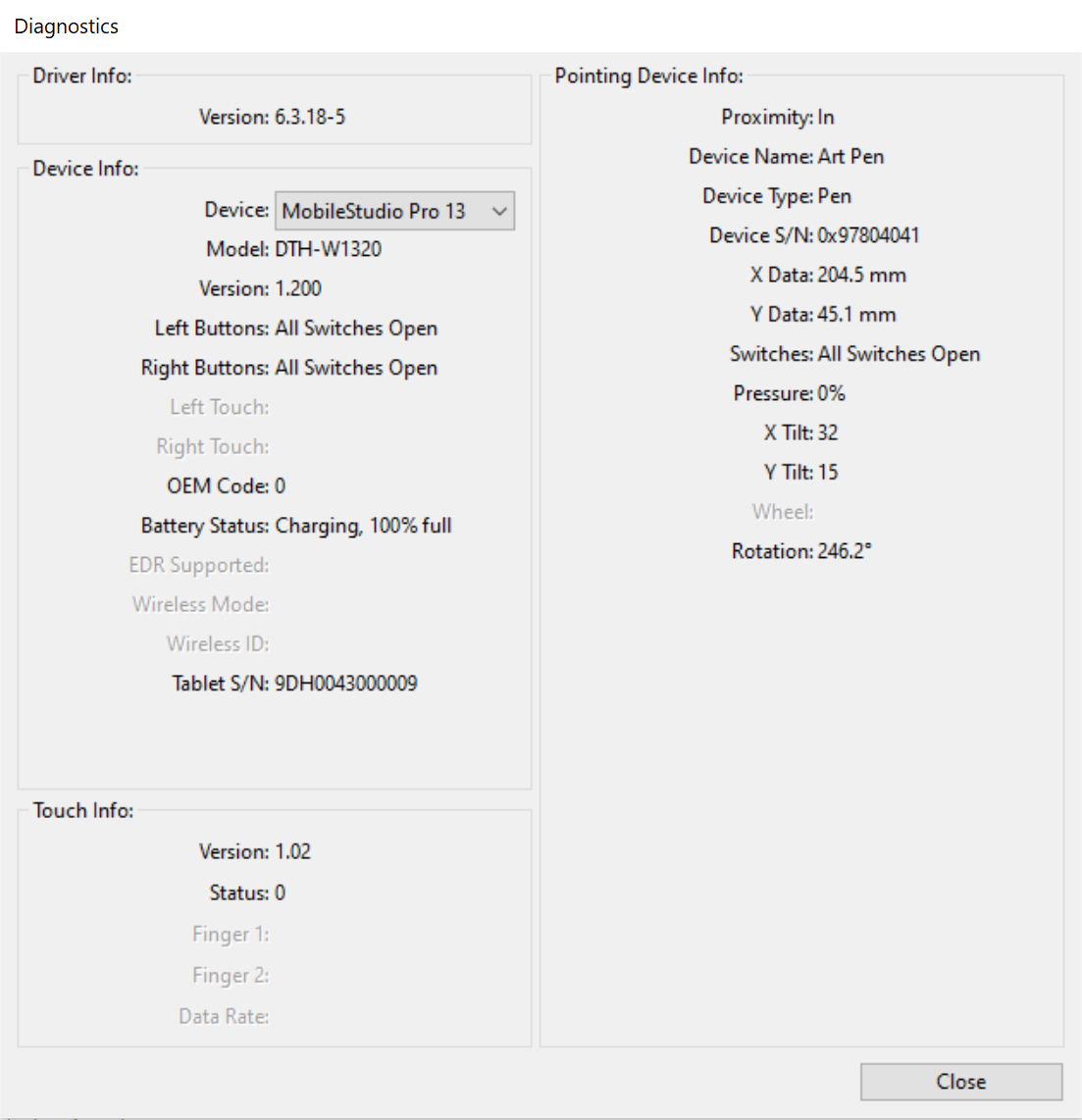 Art Pen Rotation & Pen Pressure Alert Sign - Adobe Product Community ...