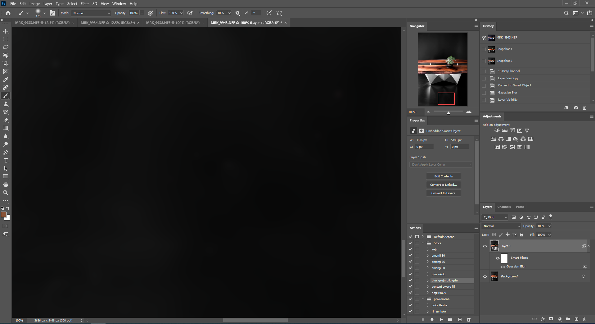 Solved: That awful gradient that happens with the gaussia... - Adobe ...
