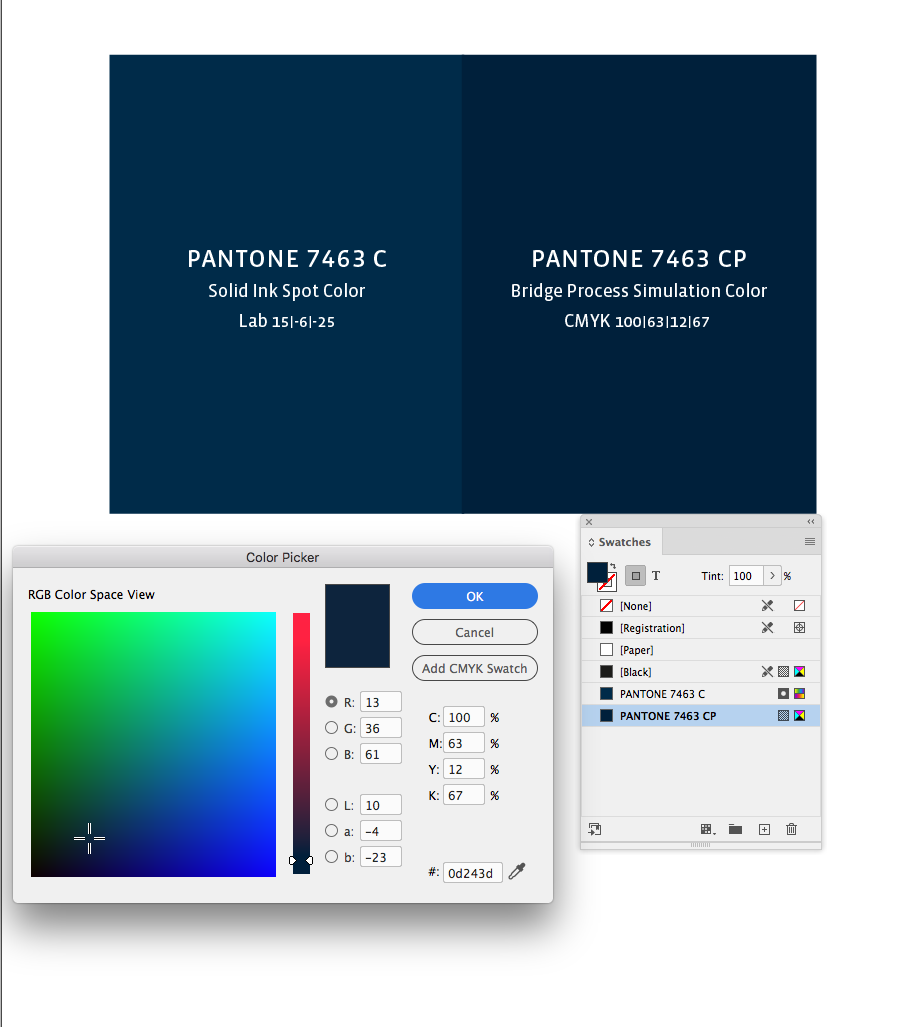 Converting Pantone To Rgb Code
