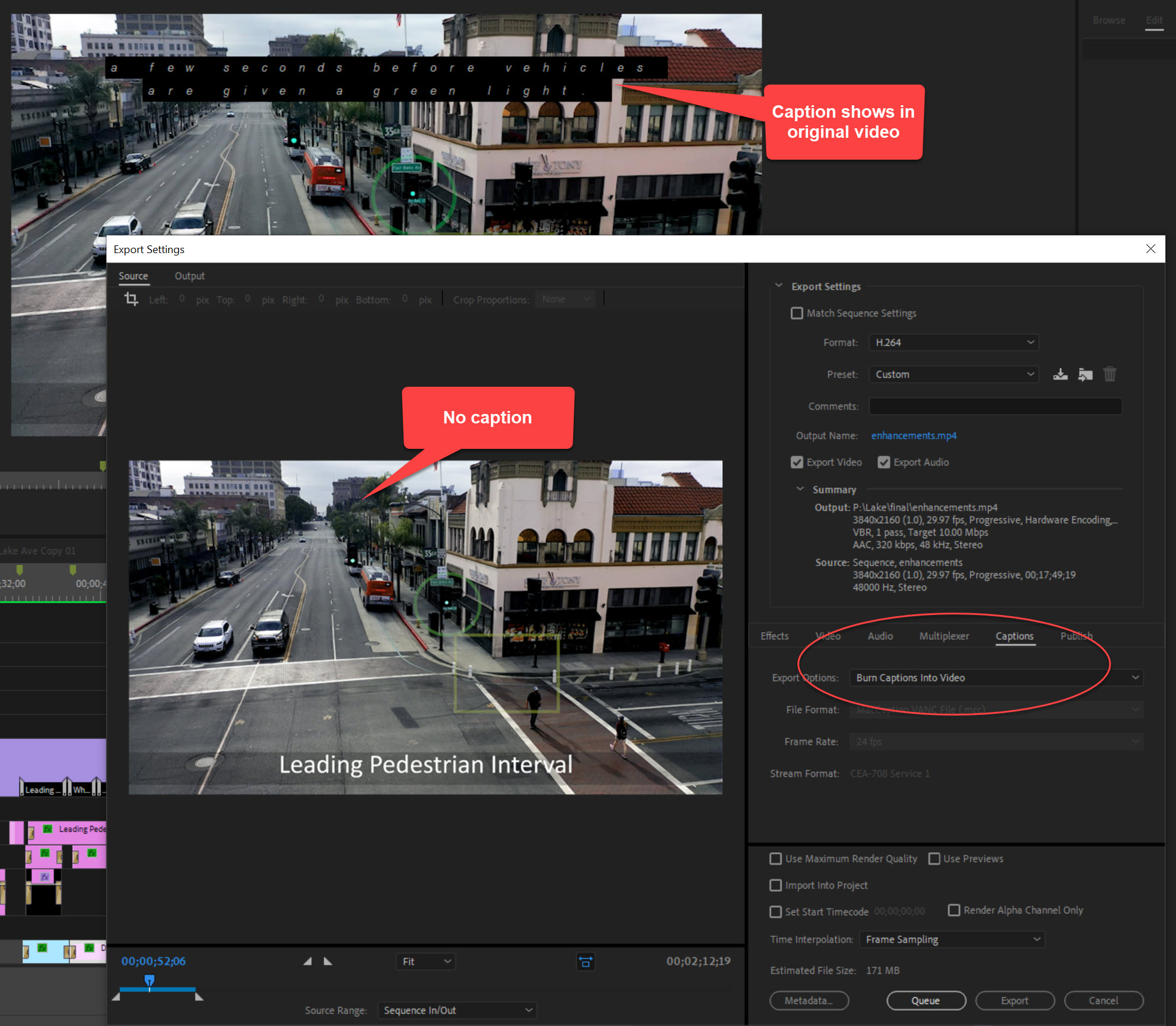 Closed Caption - Burn Captions into Video not work... - Adobe Community ...